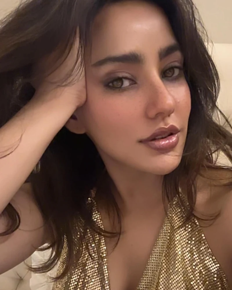 Neha Sharma in cleavage baring golden skimpy top turns the heat up - see now. - SpideyPosts